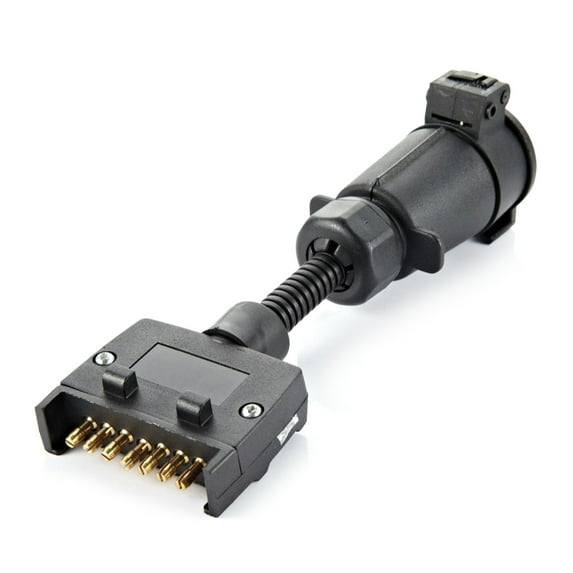 General 7 Way Trailer Connector Weatherproof Shockproof 7 Pin Towing ...