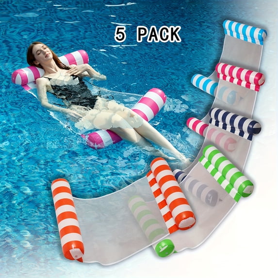 General Adult Swimming Ring 4-in-1 Inflatable Floating Bed - Hammock ...