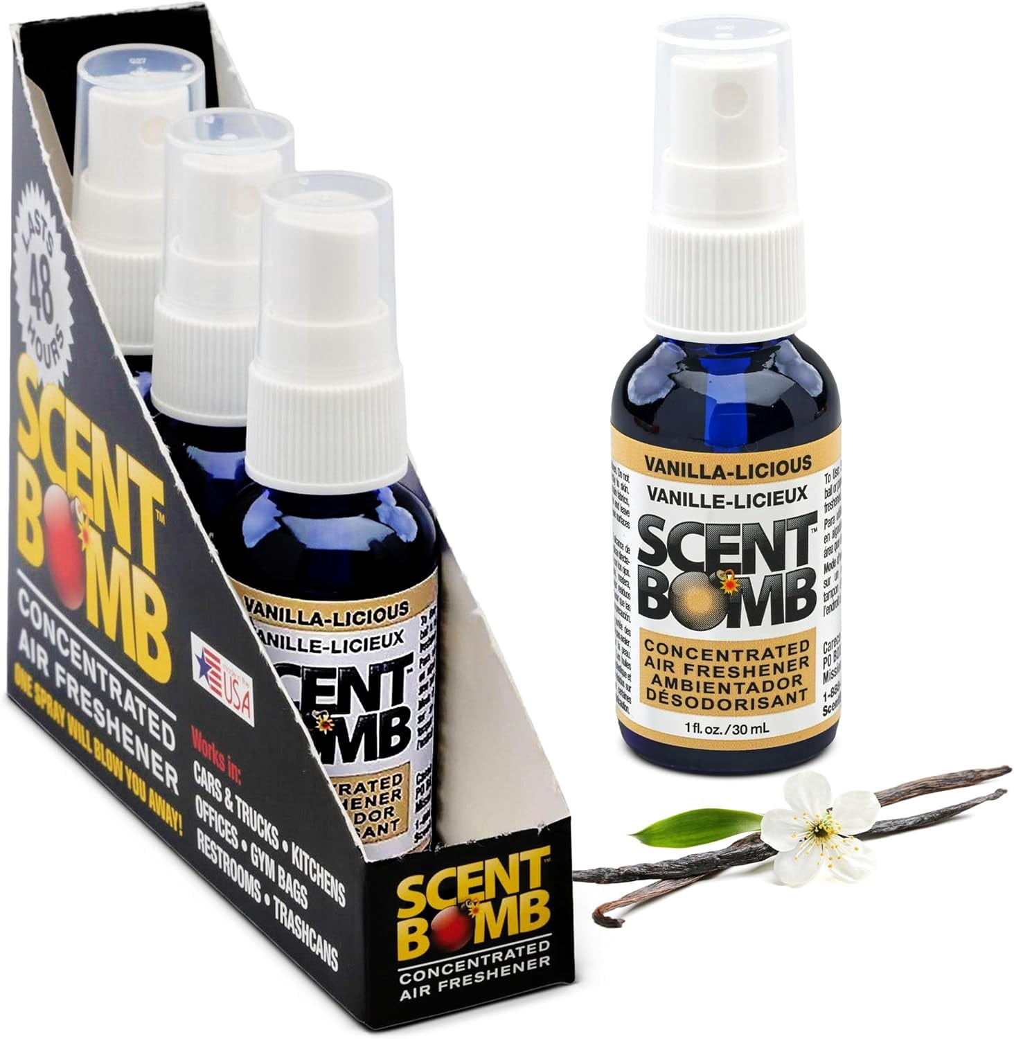 General Air Freshener Spray, Long-Lasting Odor Eliminator - Effective ...