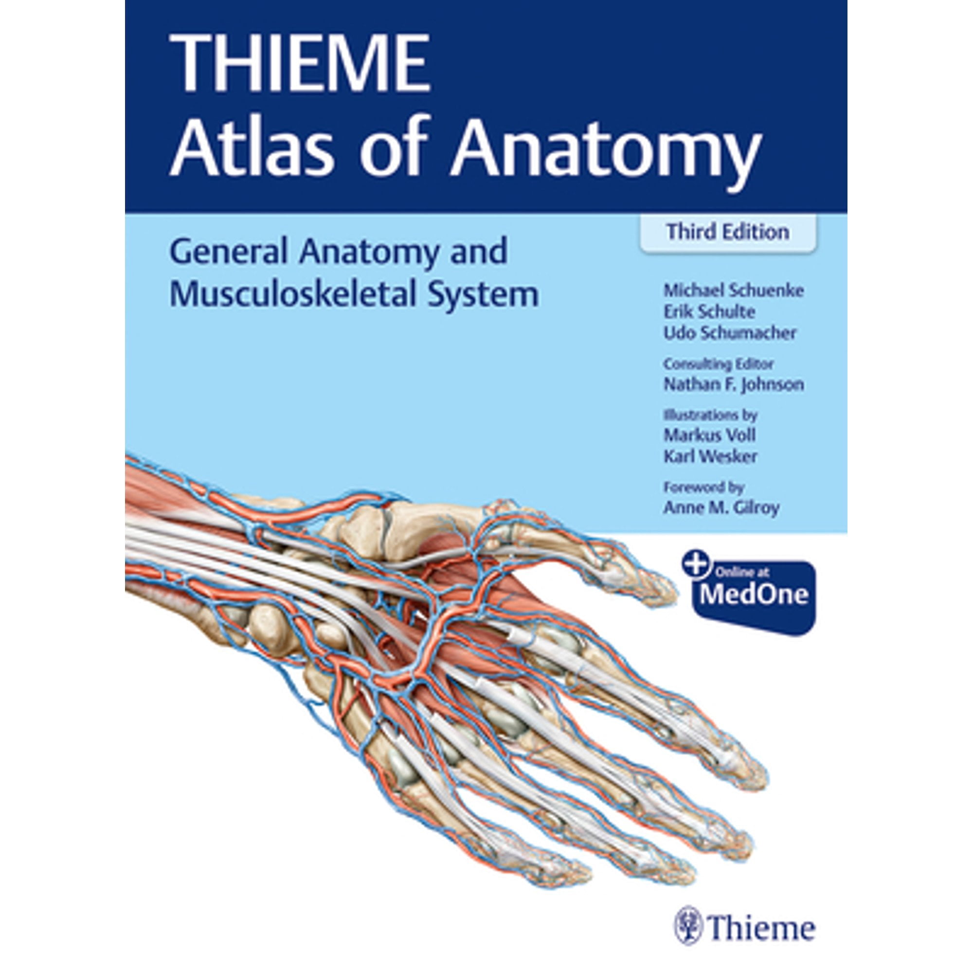 Pre-Owned General Anatomy and Musculoskeletal System (THIEME Atlas of ...