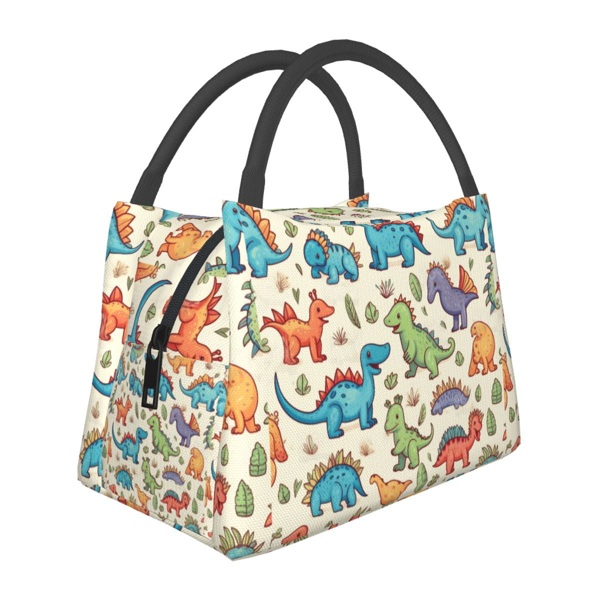 General Cute Seamless Dinosaur Pattern Insulated Lunch Bag - Walmart.com