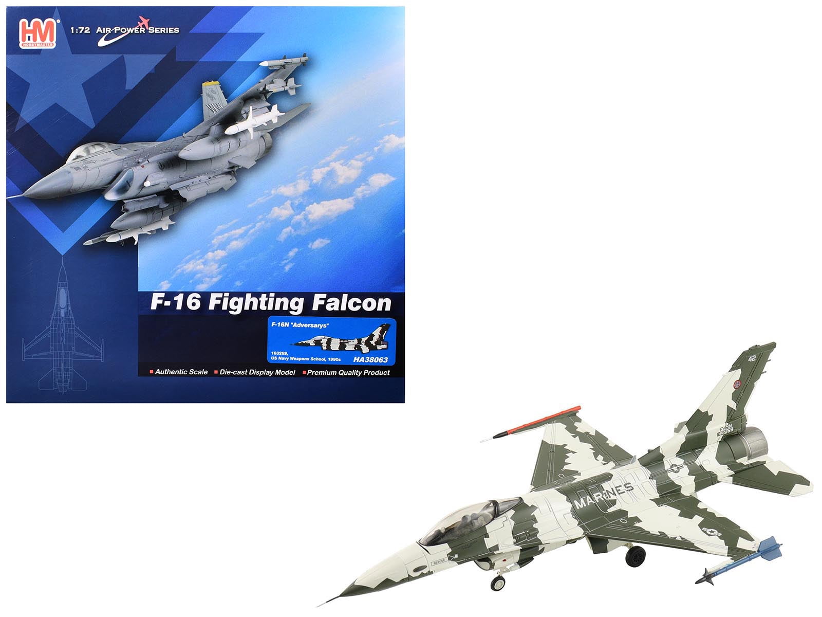 General Dynamics F-16N Fighting Falcon Fighter Aircraft US Marine Corps ...