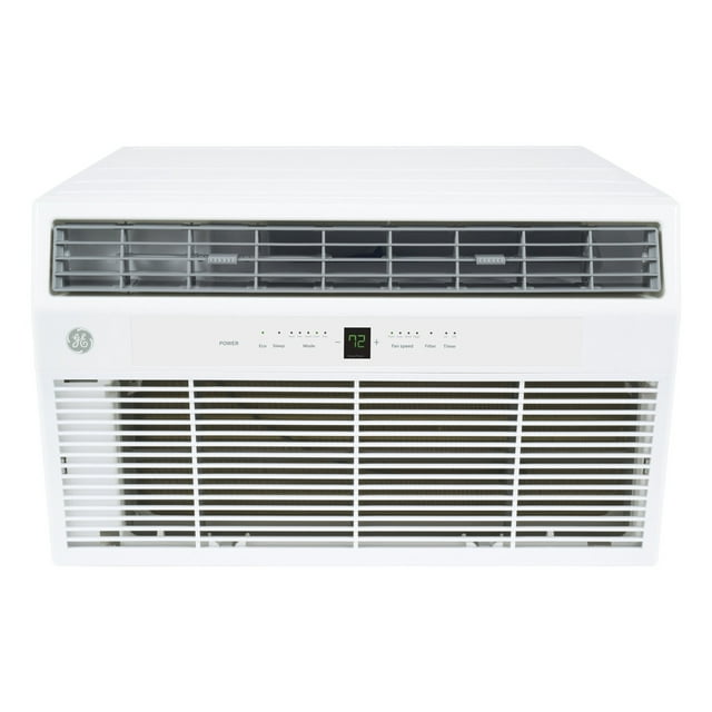 General Electric 12000 BTU 450 Sq Ft Through-the-Wall Dual Heater/ Air ...