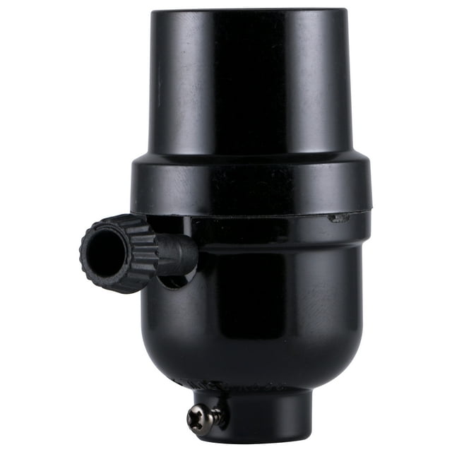 General Electric 3-Way Lamp Socket, Black Finish ? 18275 - Walmart.com