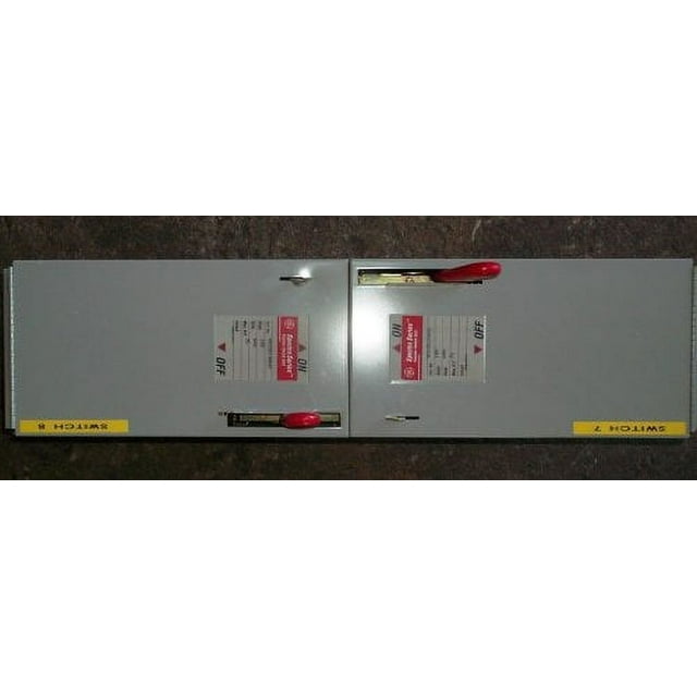 General Electric GE ADS36100HD 100 Amp 600v Fusible Fused Panelboard ...