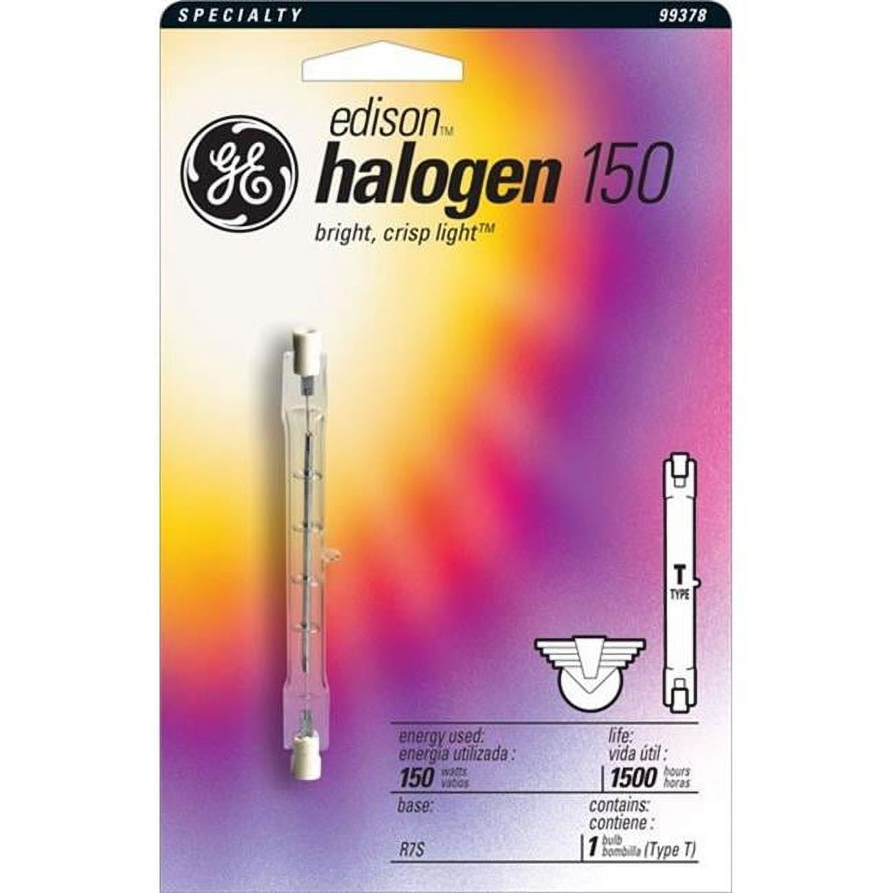 GE Lighting 19382 Halogen Double-Ended Halogen T3, 500-Watt - Walmart.com