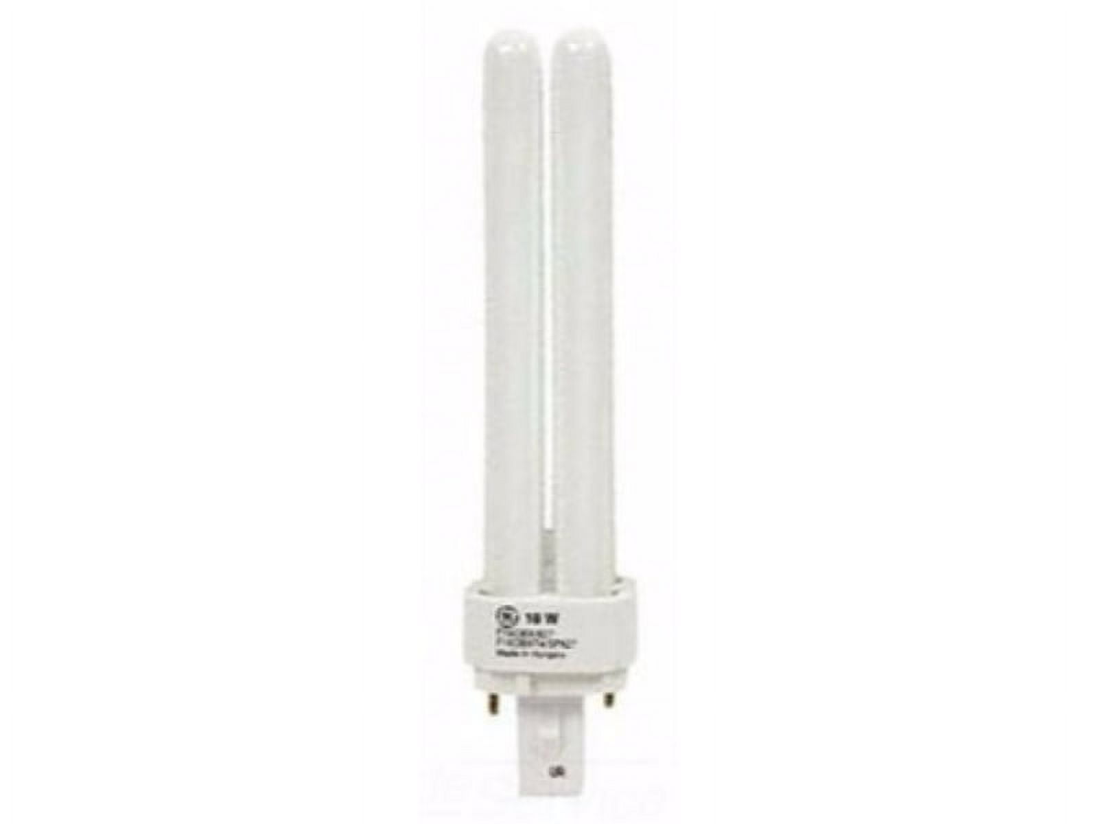 Ge Lighting Plug-In CFL Bulb,3500K,18W,10,000 hr F18DBX/835/ECO ...