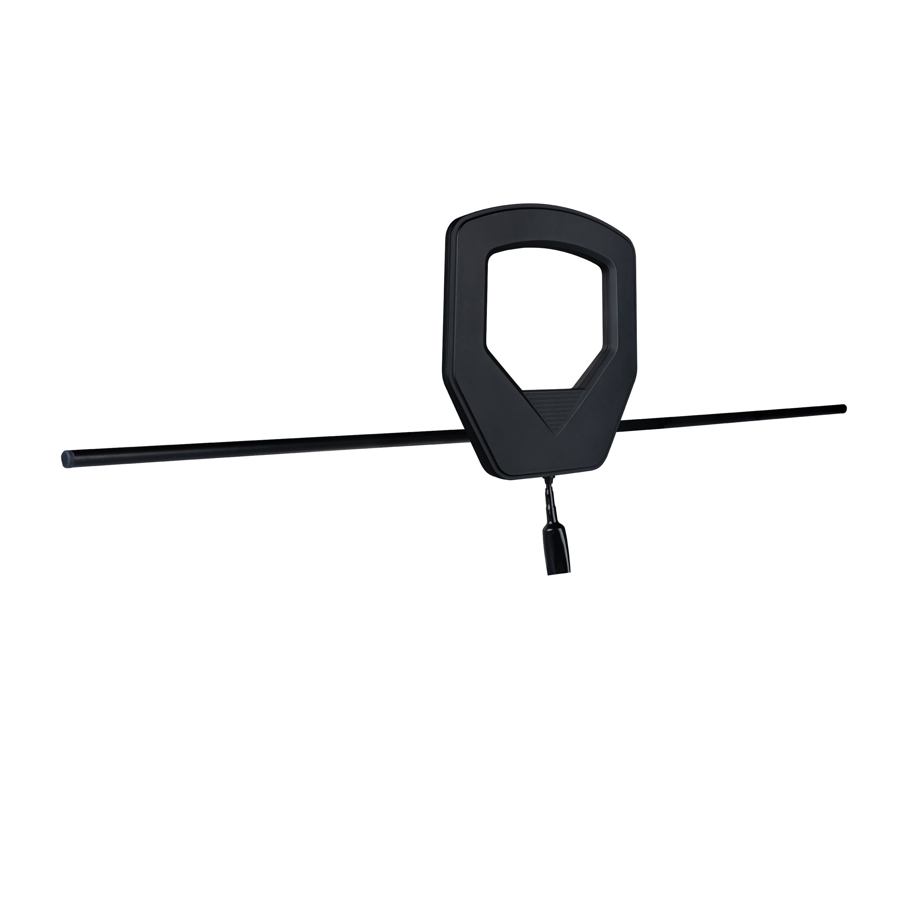 General Electric Optima HD Outdoor/Attic Antenna, Single Loop, Black ...