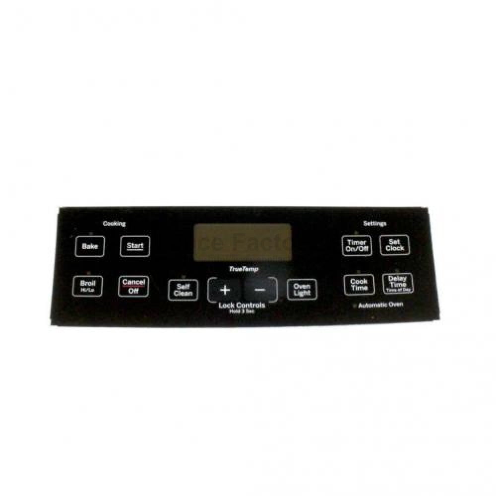General Electric RANGE CONTROL PANEL BLACK WB07X24620 - Walmart.com