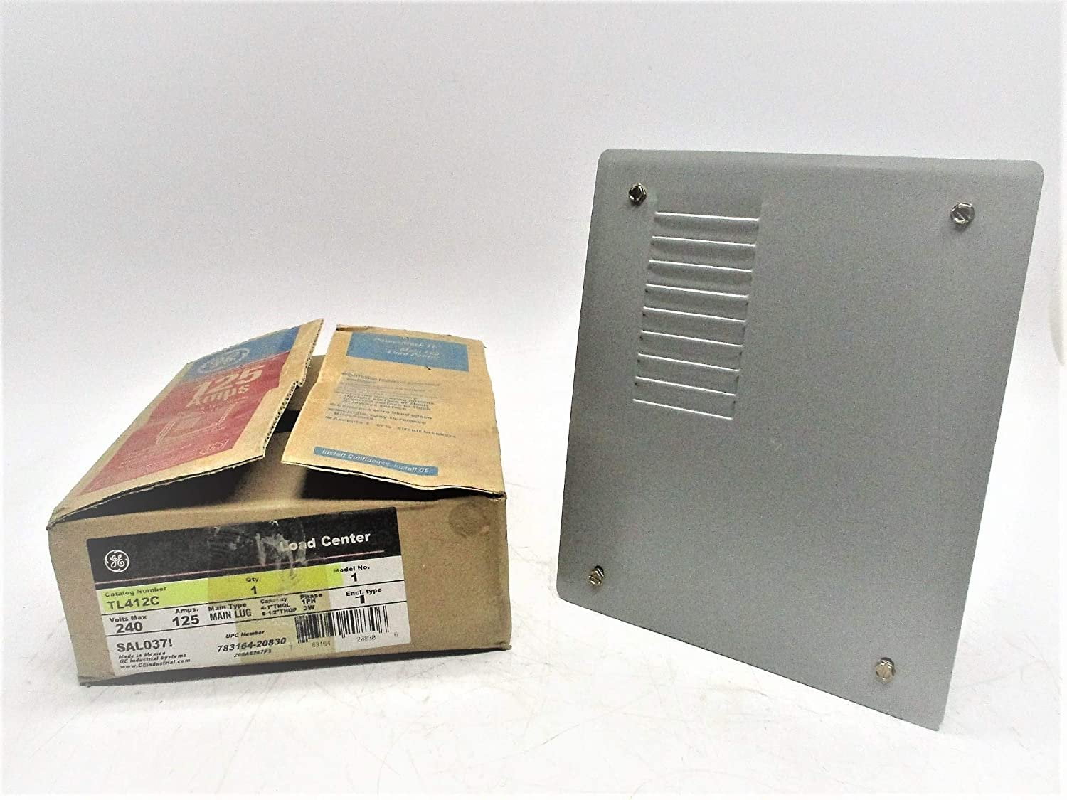 Industrial MRO Electrical Panel TL412C Model 1 - Manual Power Type ...