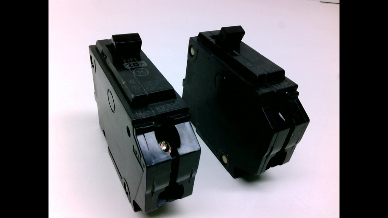 General Electric Thql1120 - Pack of 2 - Circuit Breaker, 1Pole, 20A ...