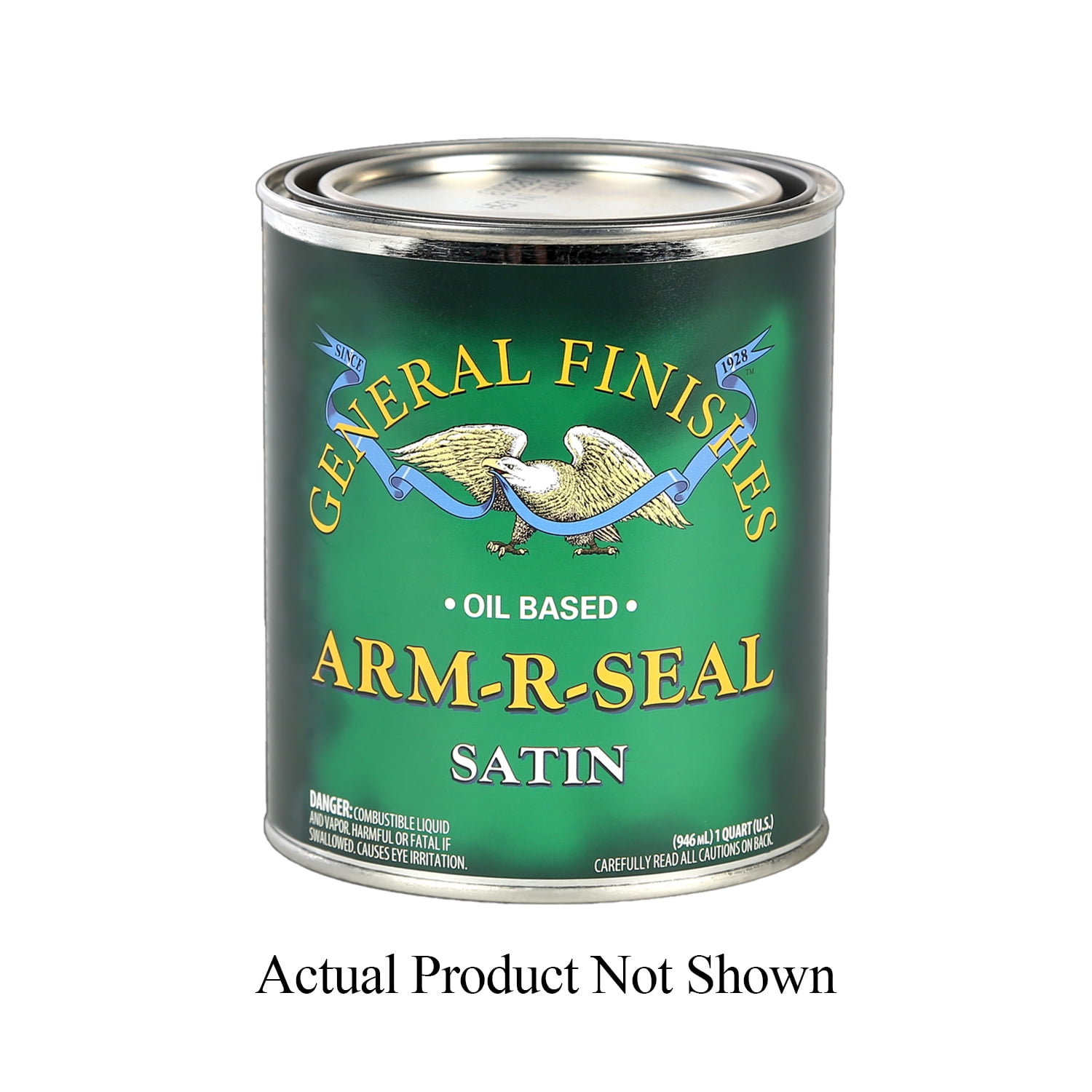 General Finishes Furniture Wood Topcoat, Arm-R-Seal Oil Based - 1 Pint ...
