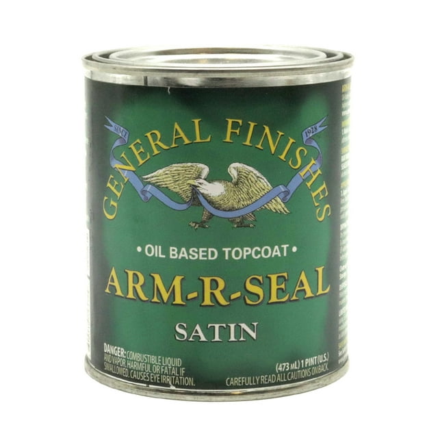 General Finishes Wood Sealer Topcoat for Furniture - Arm-R-Seal Oil ...