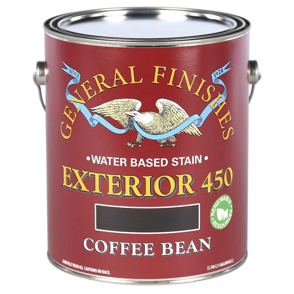 General Finishes Coffee Bean Exterior 450 Stain 1 Gallon GXCB - Walmart.com