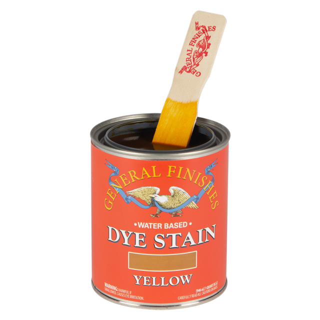 General Finishes, Dye Stains, Yellow, Quart - Walmart.com