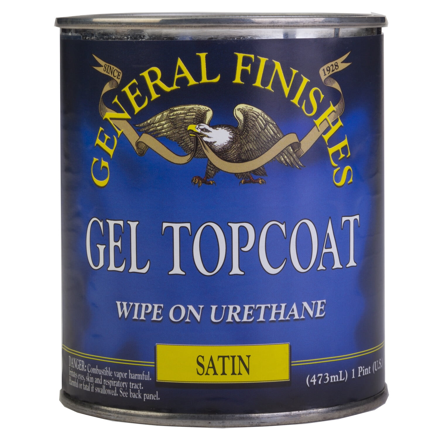 General Finishes Gel Topcoat Satin Wipe-On Formula - Clear - Walmart.com