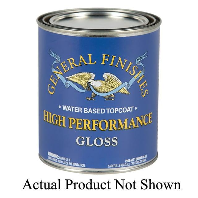 General Finishes Polyurethane High Performance Water-Based Topcoat - 1 ...