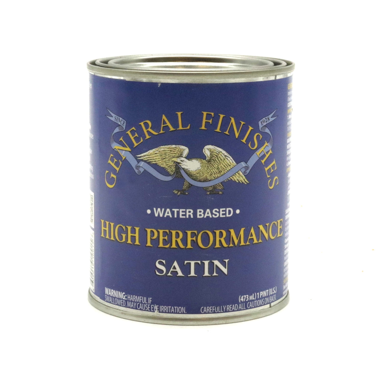 General Finishes High Performance Water Based Topcoat - 1 Pint - Satin ...