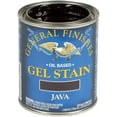 General Finishes Oil-Based Java Gel Stain, Pint, Deep Rich Color ...