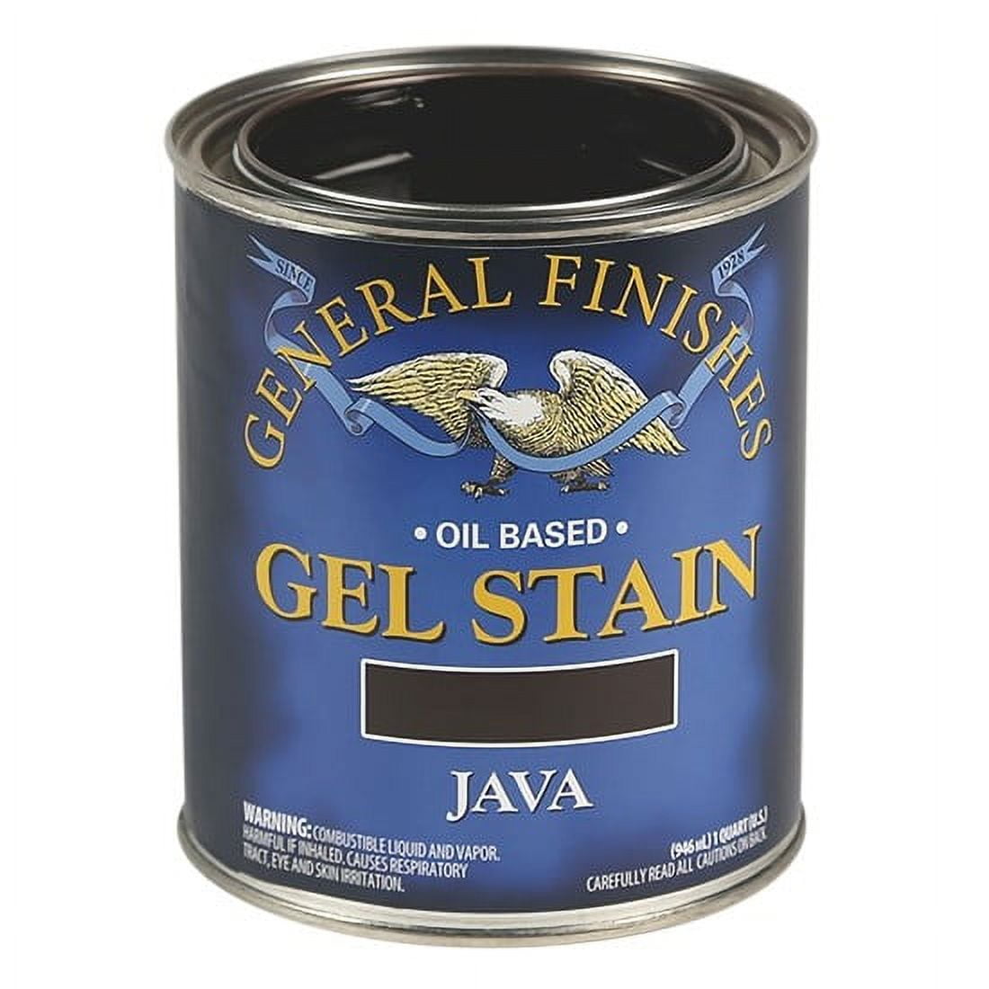 General Finishes Java Gel Stain, Pint - Walmart.com