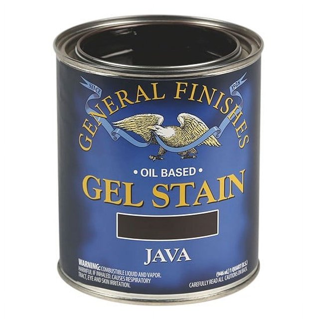 General Finishes Java Gel Stain, Pint - Walmart.com