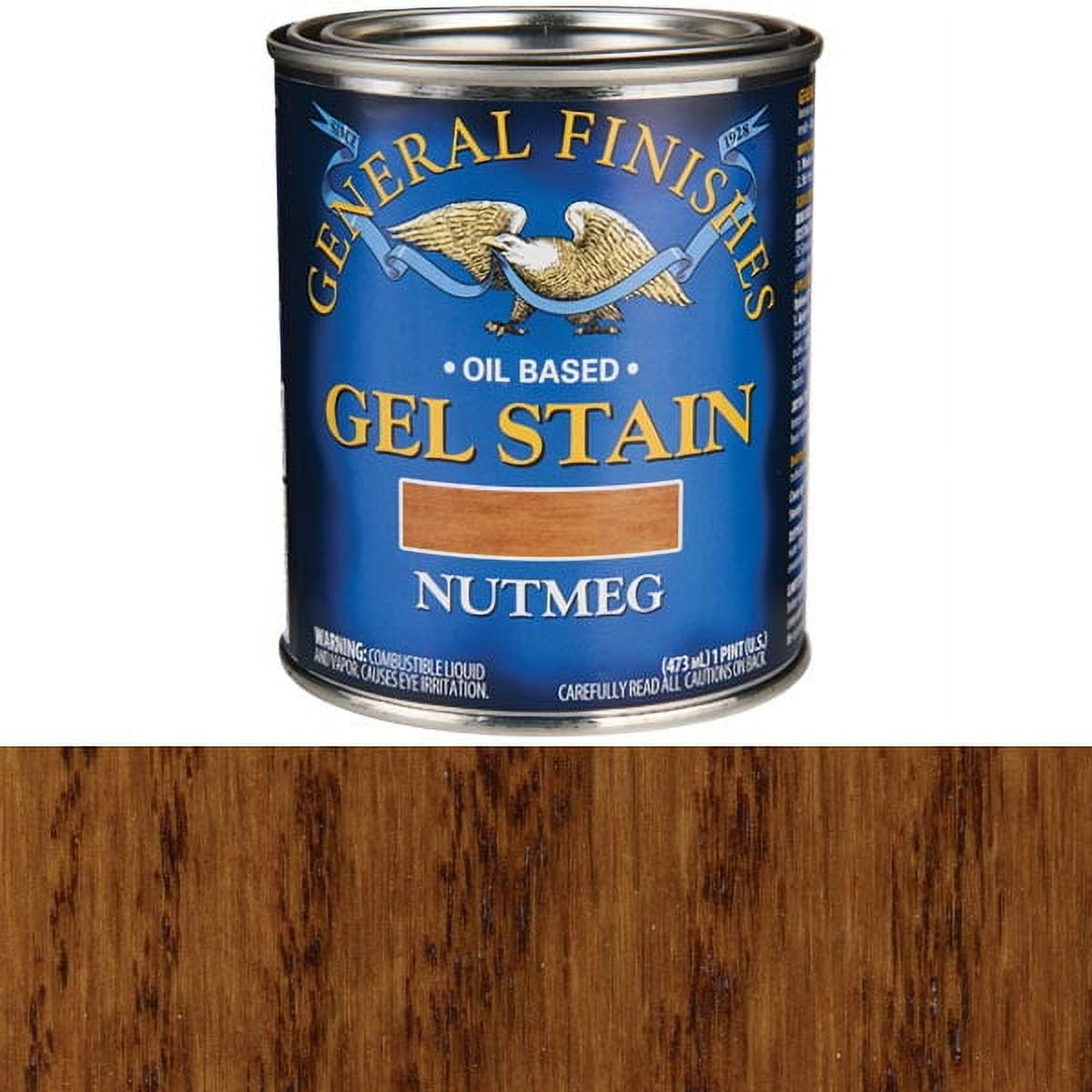 Nutmeg Gel Stain, Pint - Walmart.com