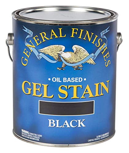 General Finishes Oil Base Gel Stain, 1 Gallon, Black - Walmart.com