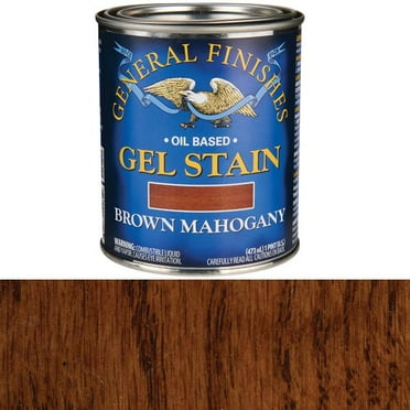General Finishes Wood Stain, Java Gel Stain, Gallon - Oil-based for ...