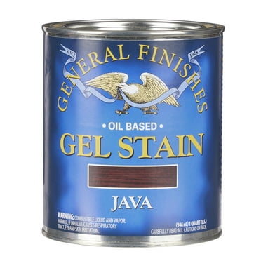 General Finishes Java Gel Stain, Pint - Walmart.com