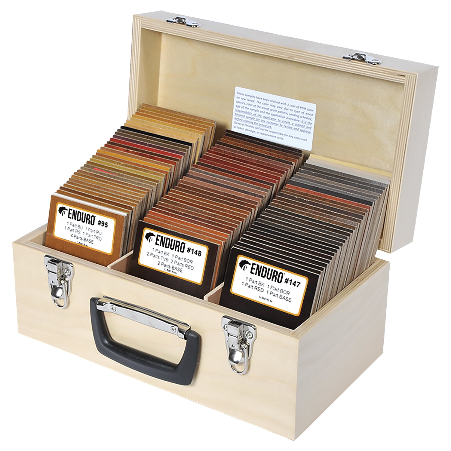 General Finishes RTM Color Chip Box with Lid - Walmart.com