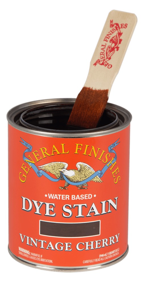 General Finishes, Water Based Dye, Vintage Cherry, Pint - Walmart.com