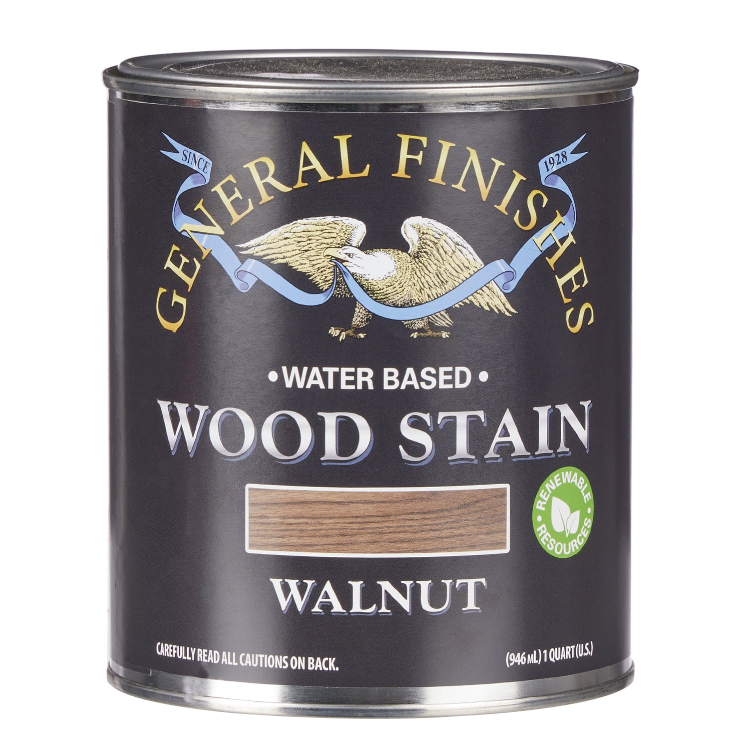 Free Shipping! General Finishes Water Based Wood Stain - 1 Quart ...