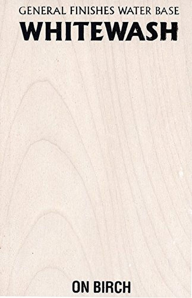 General Finishes Water Based Wood Stain (Pint, Whitewash) - Walmart.com