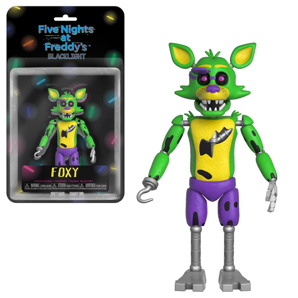 Funko Five Nights at Freddys Blacklight Foxy - Walmart.com