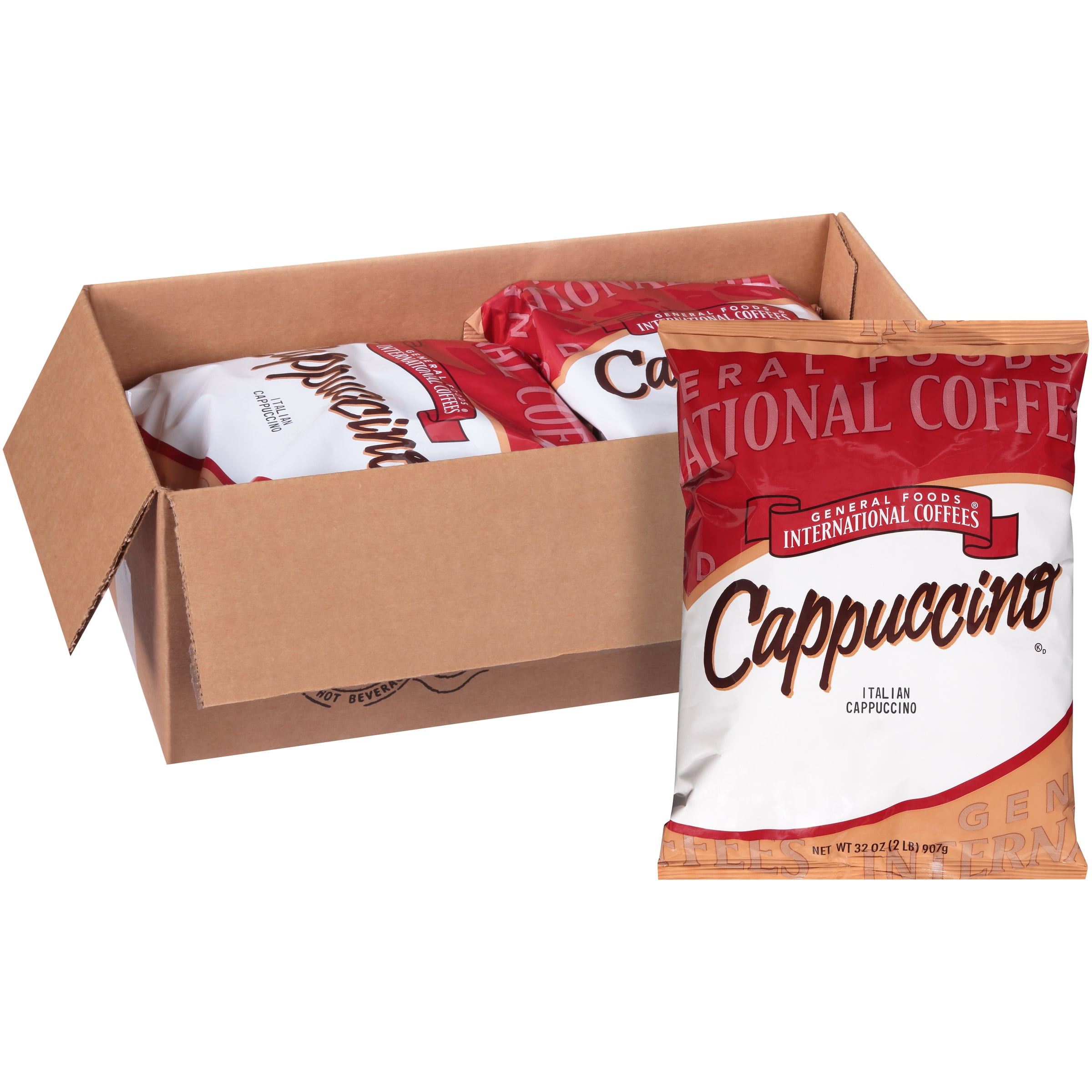 General Foods International Café Italian Cappuccino Powder, 6 ct ...