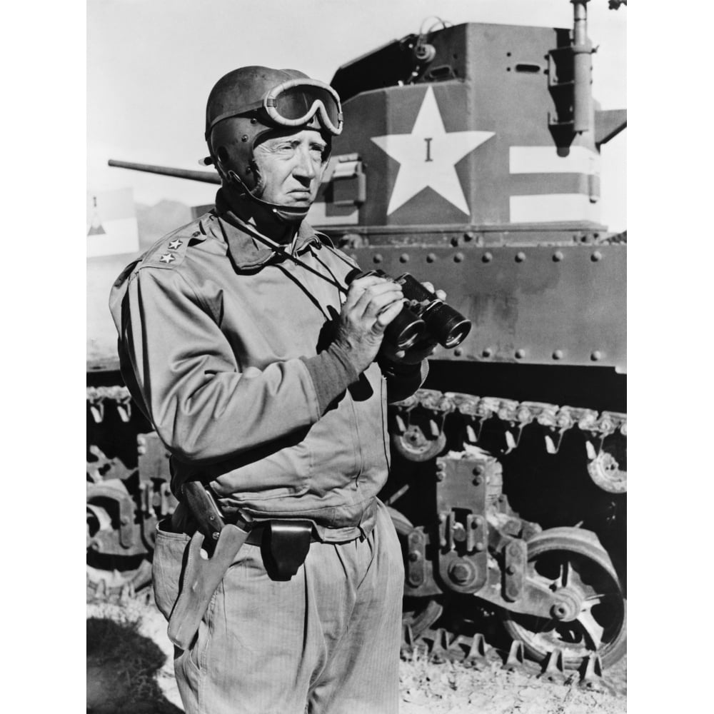 General George S. Patton (1885-1945) History (24 x 36) - Walmart.com