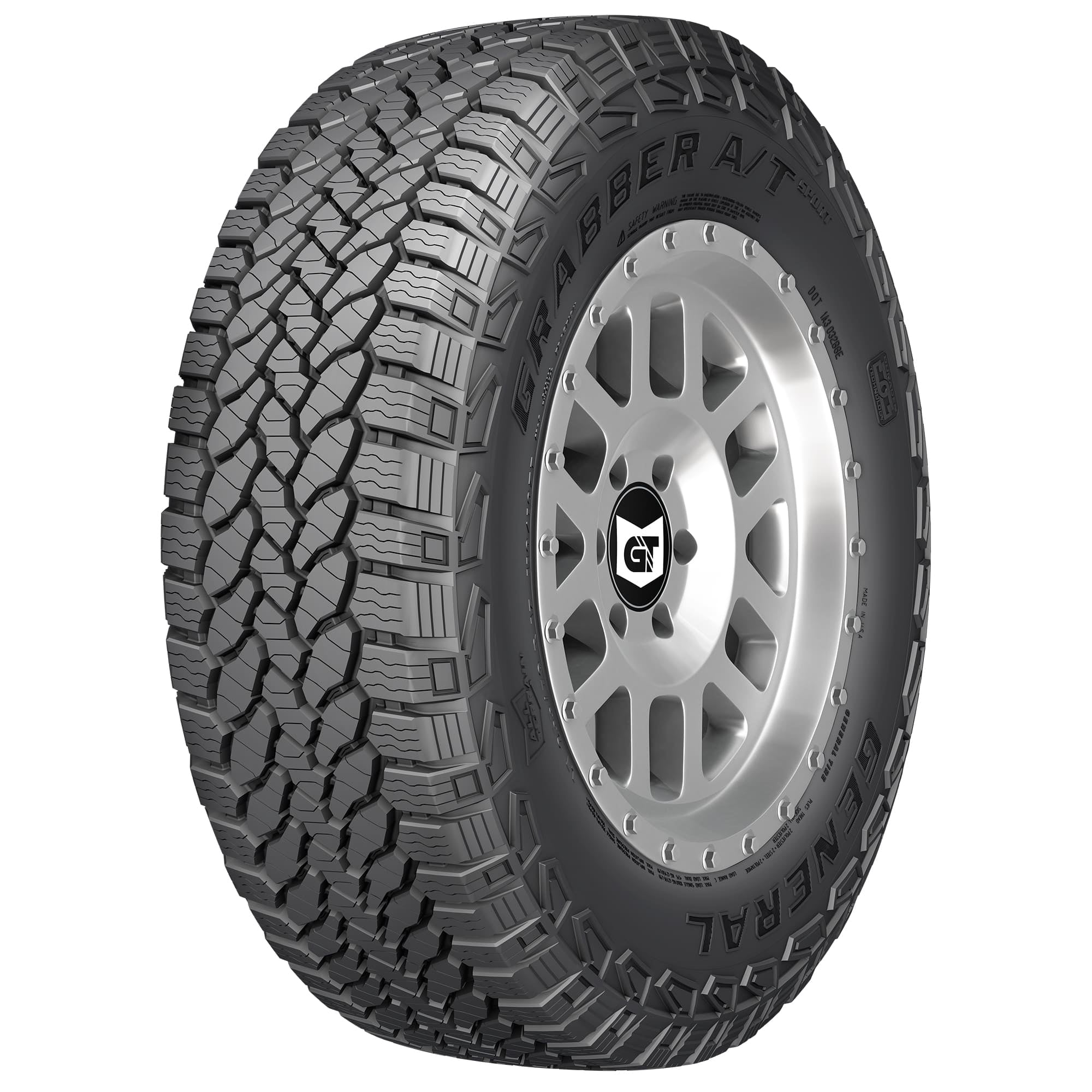 General Grabber A/T Sport All Terrain 235/65R17 104H Light Truck Tire ...