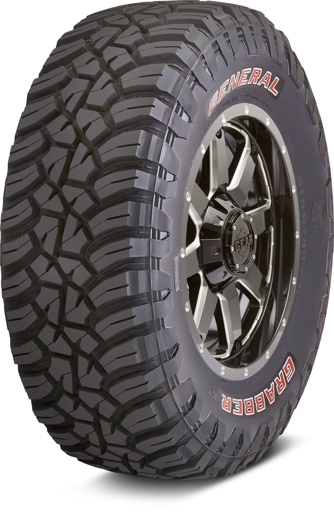 General Grabber X3 Mud Terrain LT275/65R20 126/123Q E Light Truck Tire ...