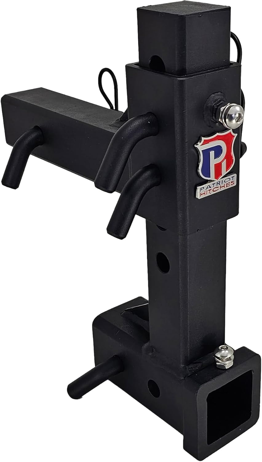 The General HD - 2" Receiver Steel Shank Universal Ball Mount, Heavy ...