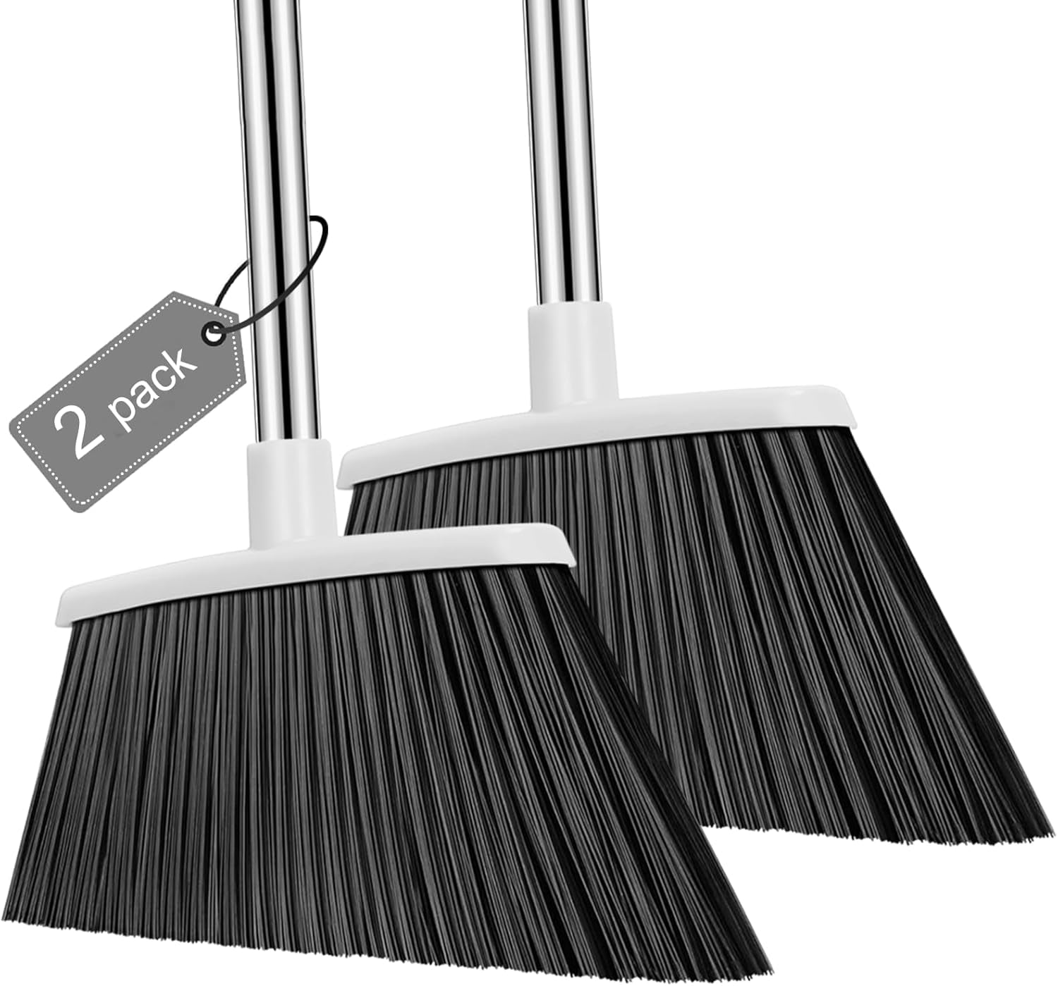 General Heavy Duty Broom, 55 Inch Long Handle Outdoor Large Angle ...