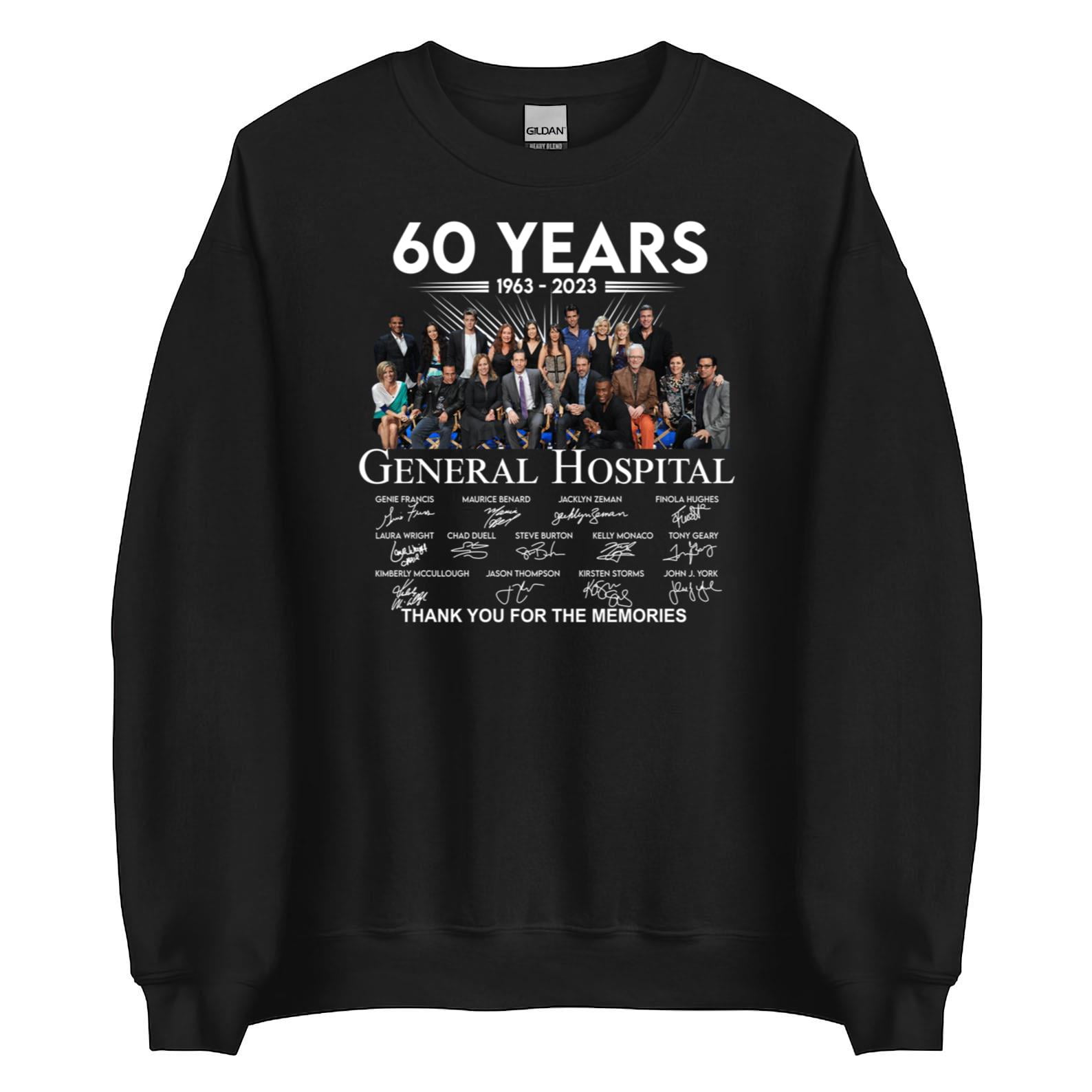 General Hospital 60 Years 1963 2023 Vintage T-shirt-TH41308 - Walmart.com