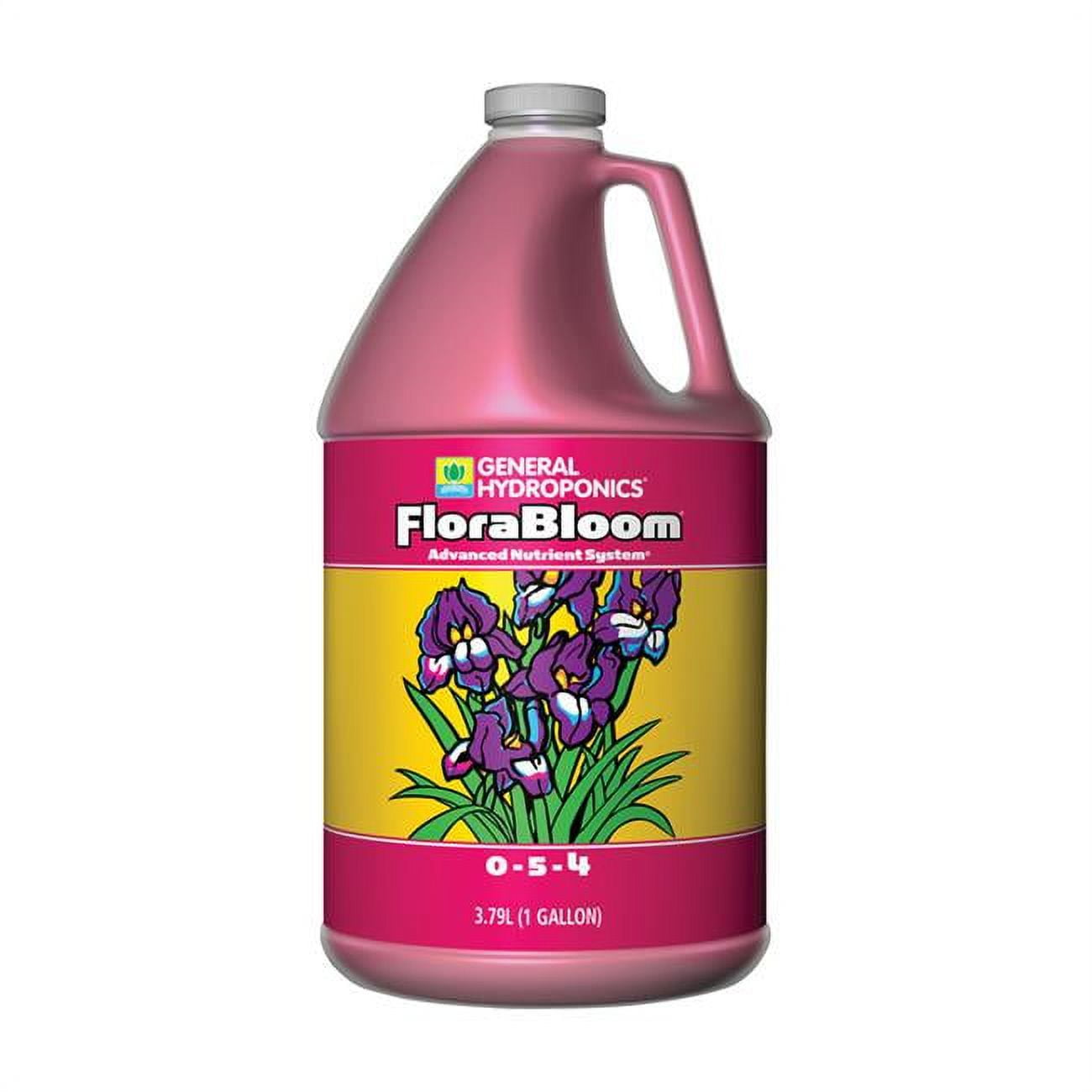 General Hydroponics 1 gal Flora Bloom Plant Nutrients - Walmart.com