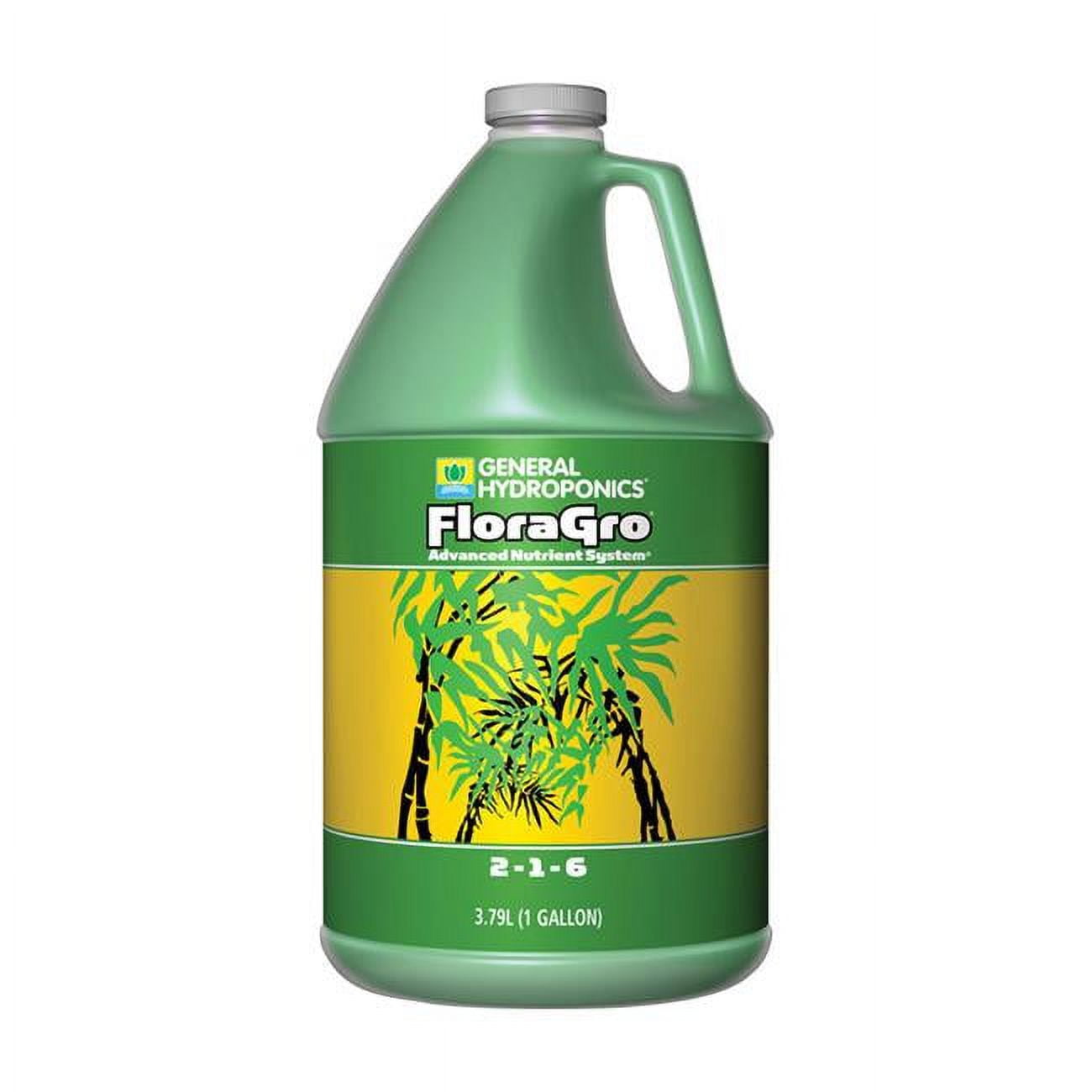 General Hydroponics Flora Gro 1 gal Plant Nutrients Fertilizer for Growth - Walmart.com