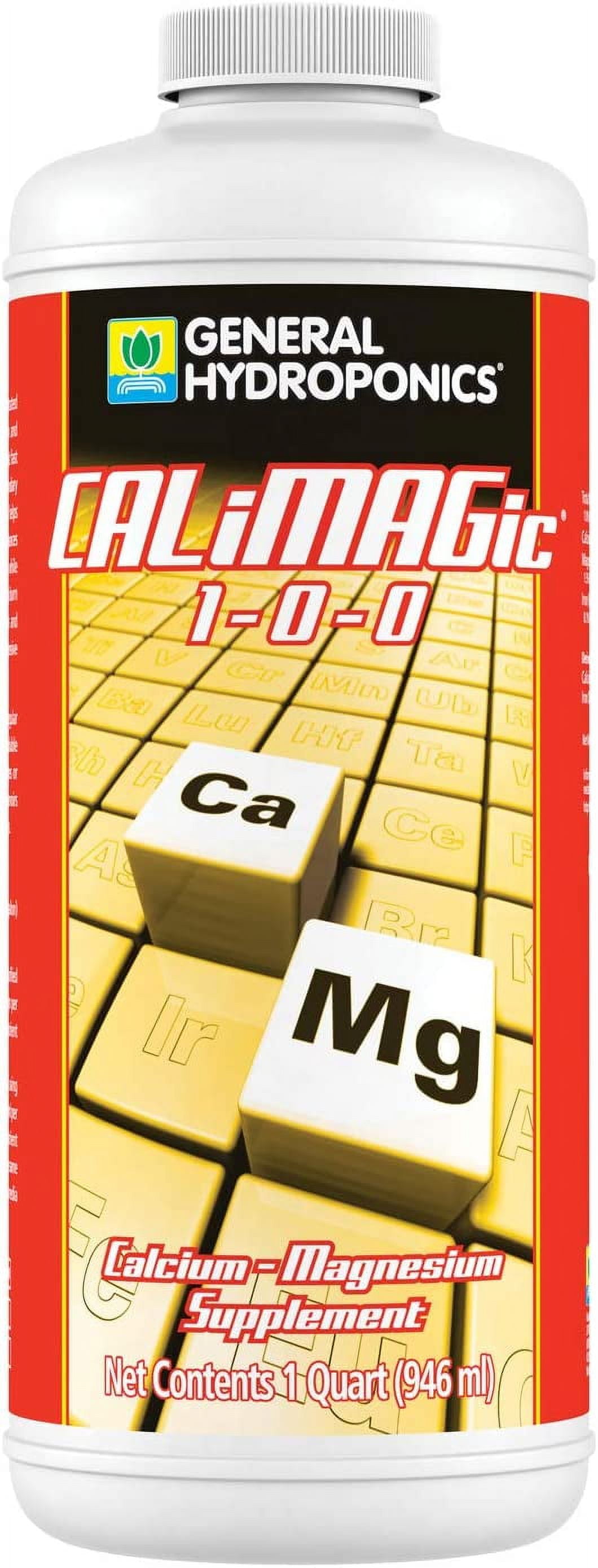 General Hydroponics CALiMAGic 1-0-0, Concentrated Blend Of Calcium ...
