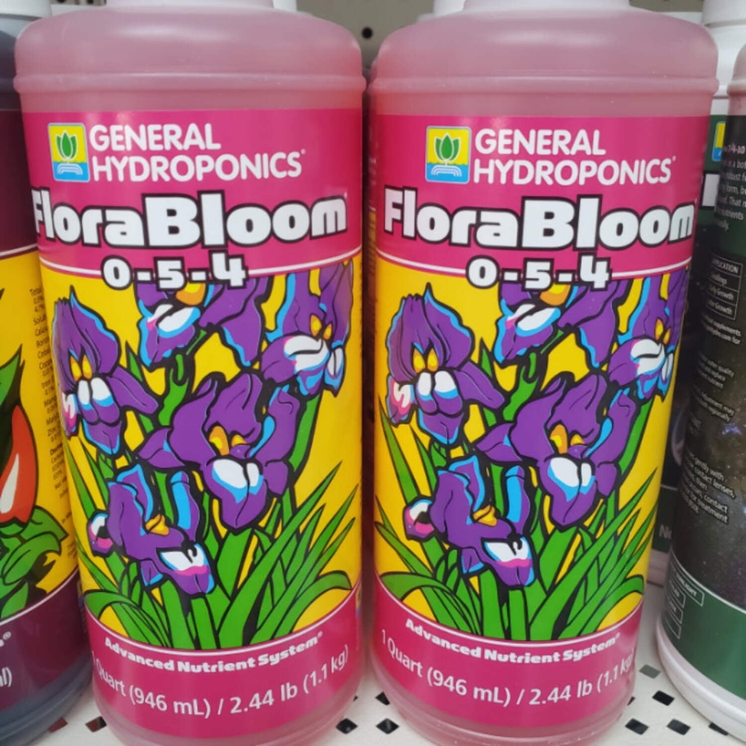General Hydroponics Flora Bloom 0-5-4 Quart - Walmart.com