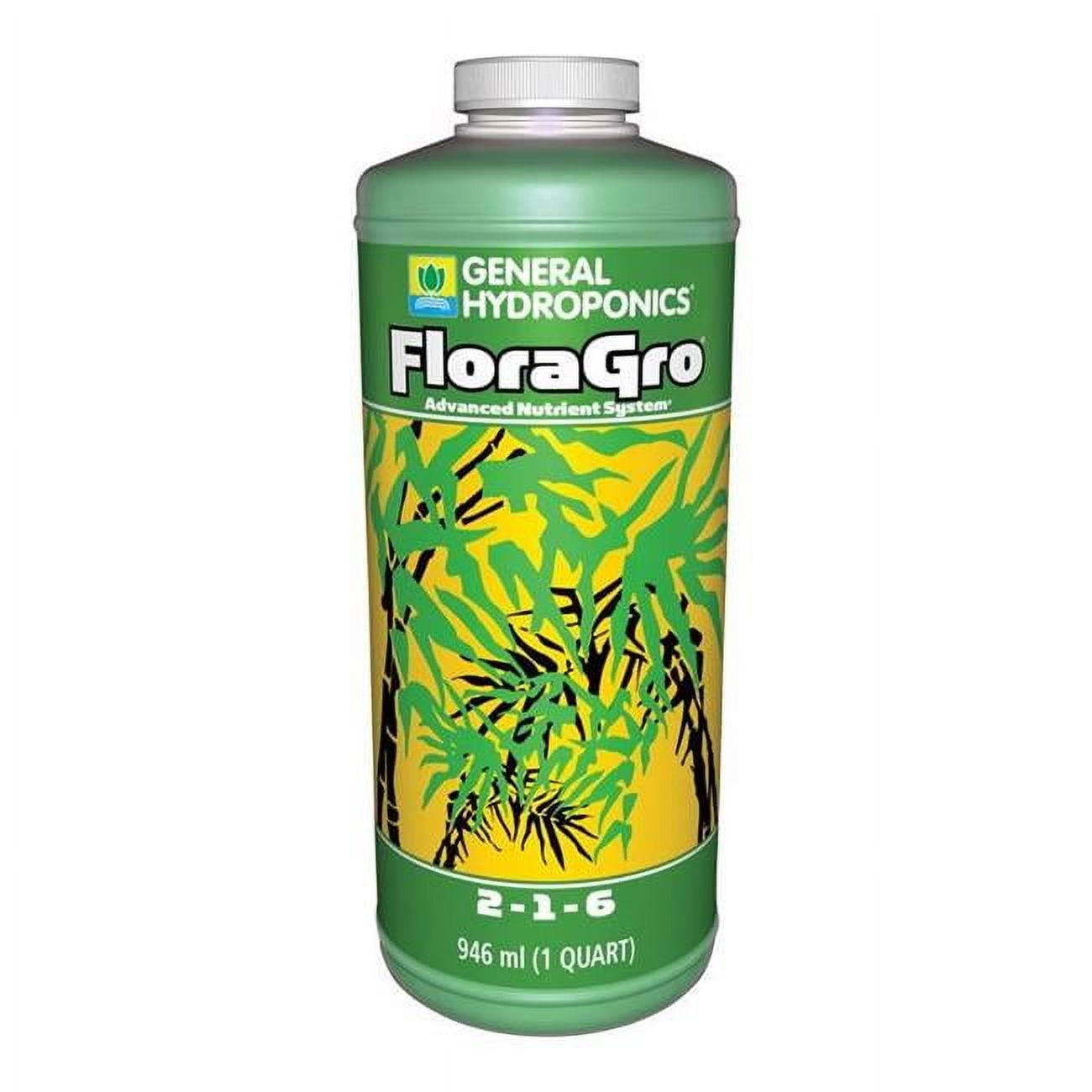 General Hydroponics Flora Gro Quart (12/Cs) - Walmart.com
