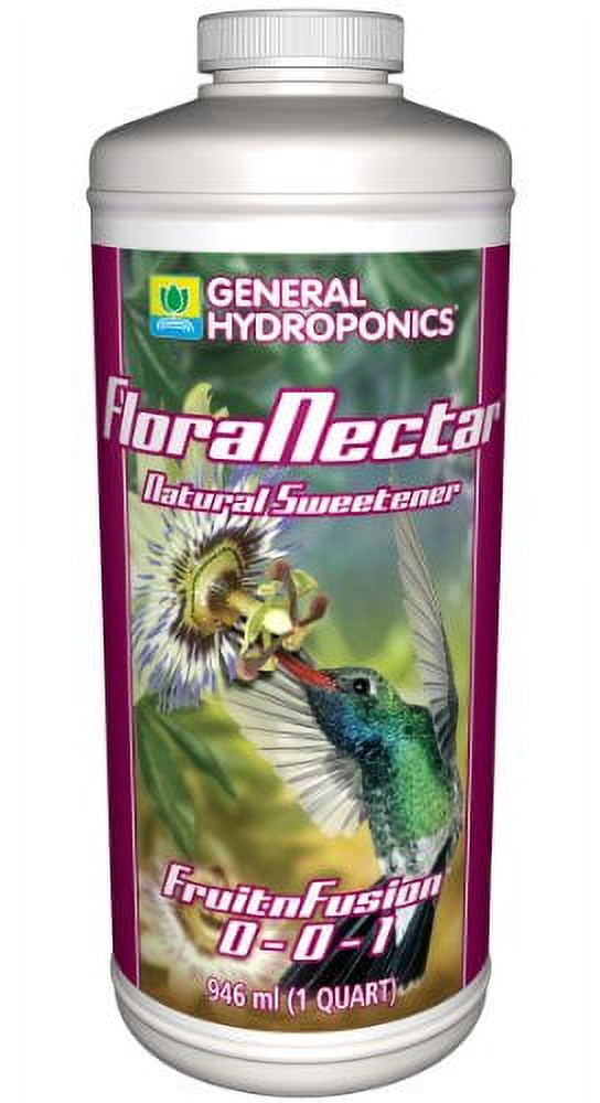 General Hydroponics Flora Nectar Fruit-n-Fusion Sweetener Fertilizer, 1 ...