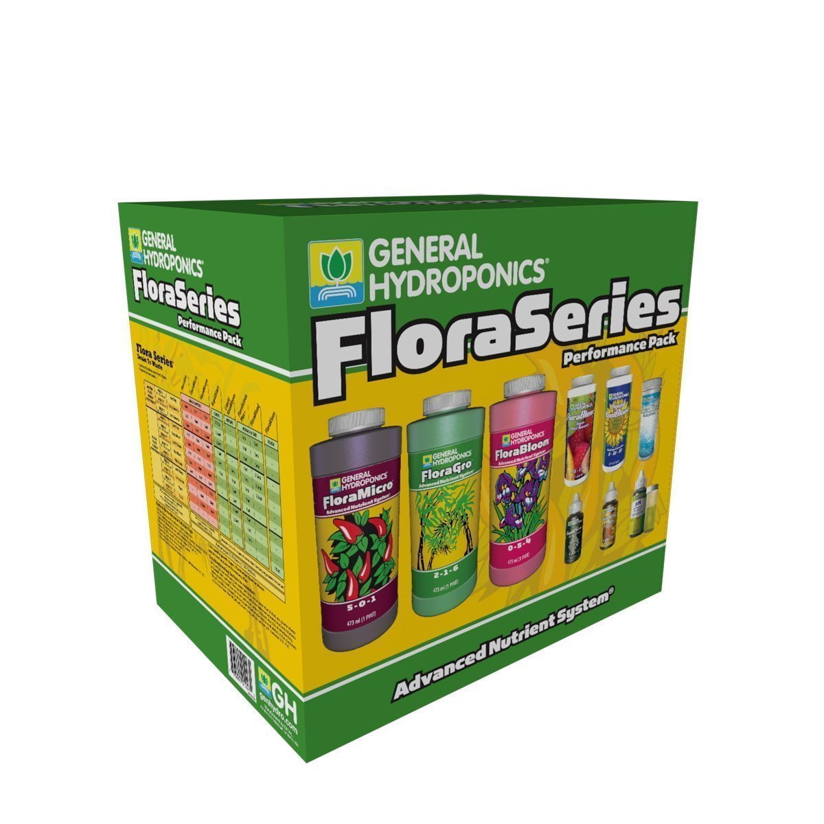 General Hydroponics Flora Series Performance Pack - Walmart.com