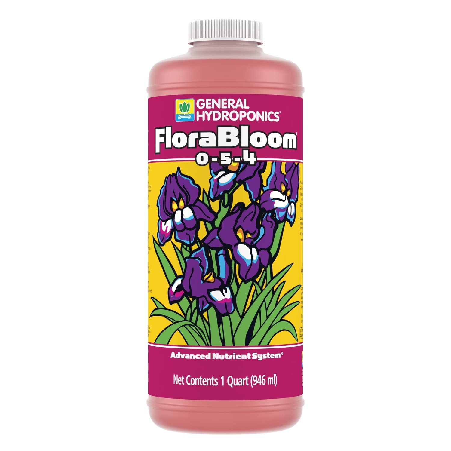 General Hydroponics FloraBloom 0-5-4, Use With FloraMicro & FloraGro ...