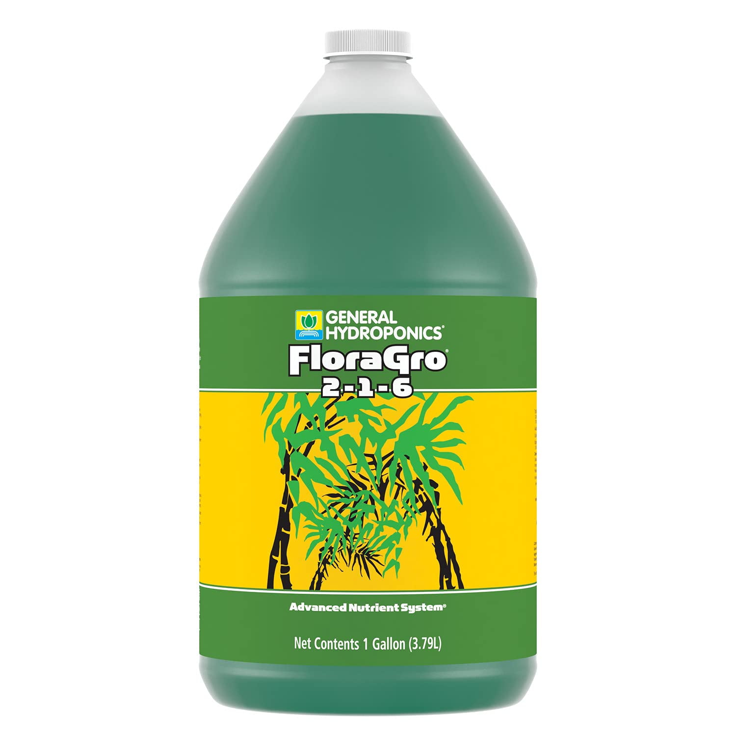General Hydroponics FloraGro 2-1-6, Use With FloraMicro & FloraBloom ...